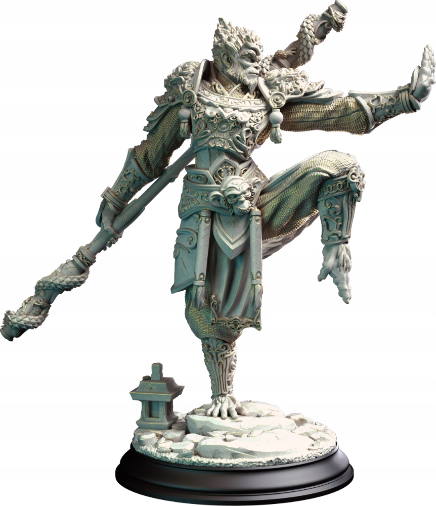 Kuzen - Majom Vándor Ninja figura + BÓNUSZ RPG DnD D&D Pathfinder 14k ...