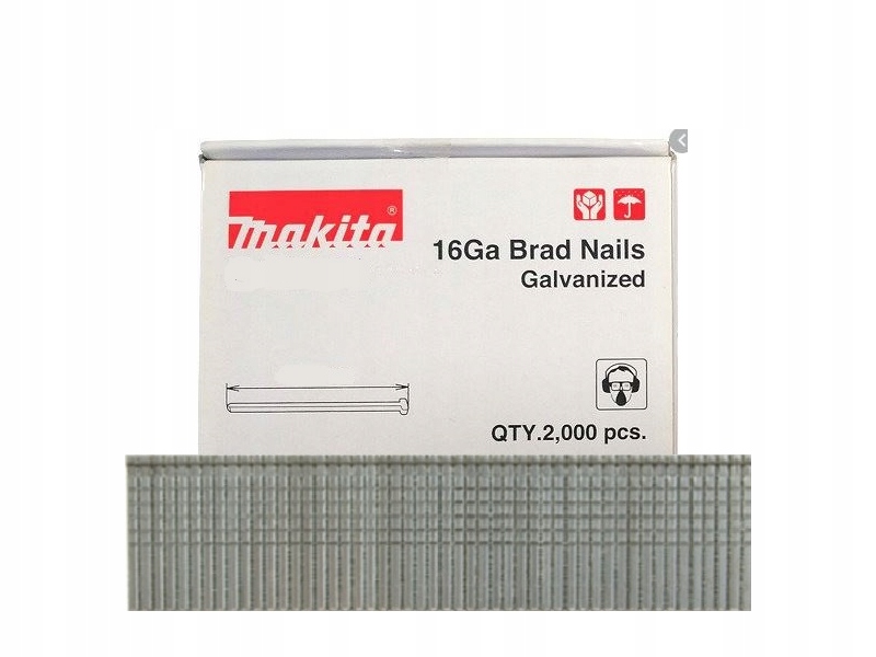 MAKITA DBN600 GWOŹDZIE 16GA 25MM 2000SZT. (0088381294485) • Cena ...