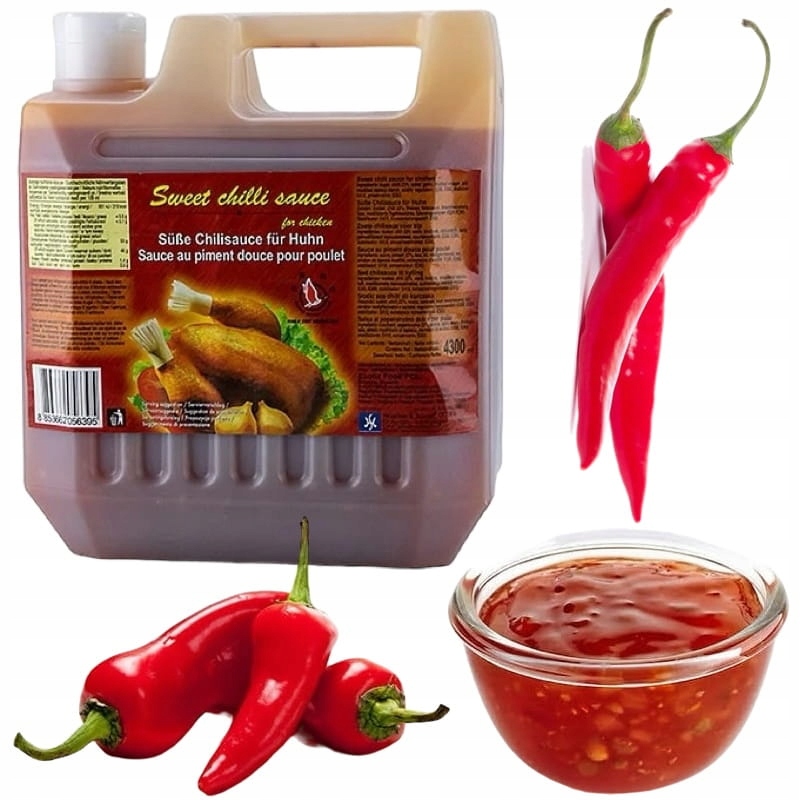 Sladká chilli omáčka na kura Flying Goose Brand 4,3 l - Allegro