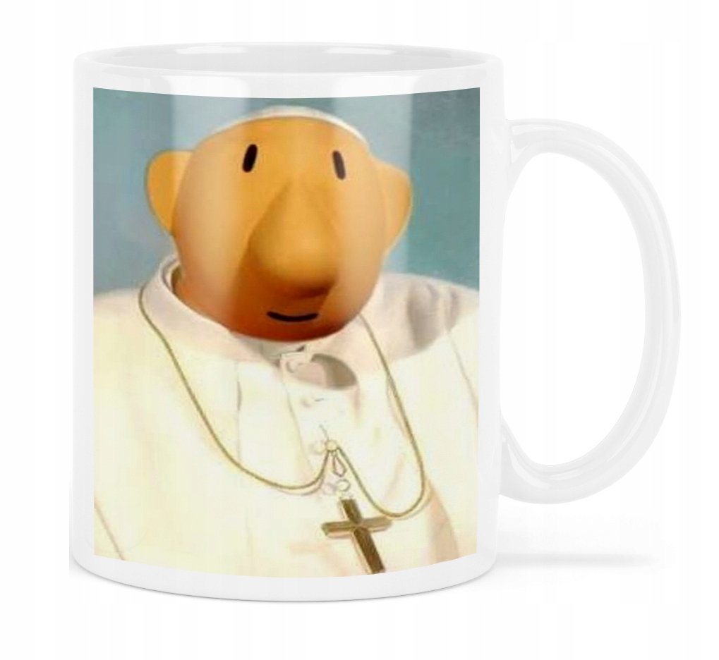 ŚMIESZNY KUBEK PAPIEŻ 2137 JAN PAWEŁ 2 RÓŻNE WZORY 12811215971 - Allegro.pl