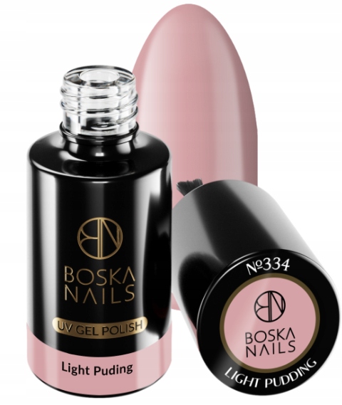 BOSKA NAILS LAKIER HYBRYDOWY UV/LED 334 LIGHT PUDDING 6 ML ...