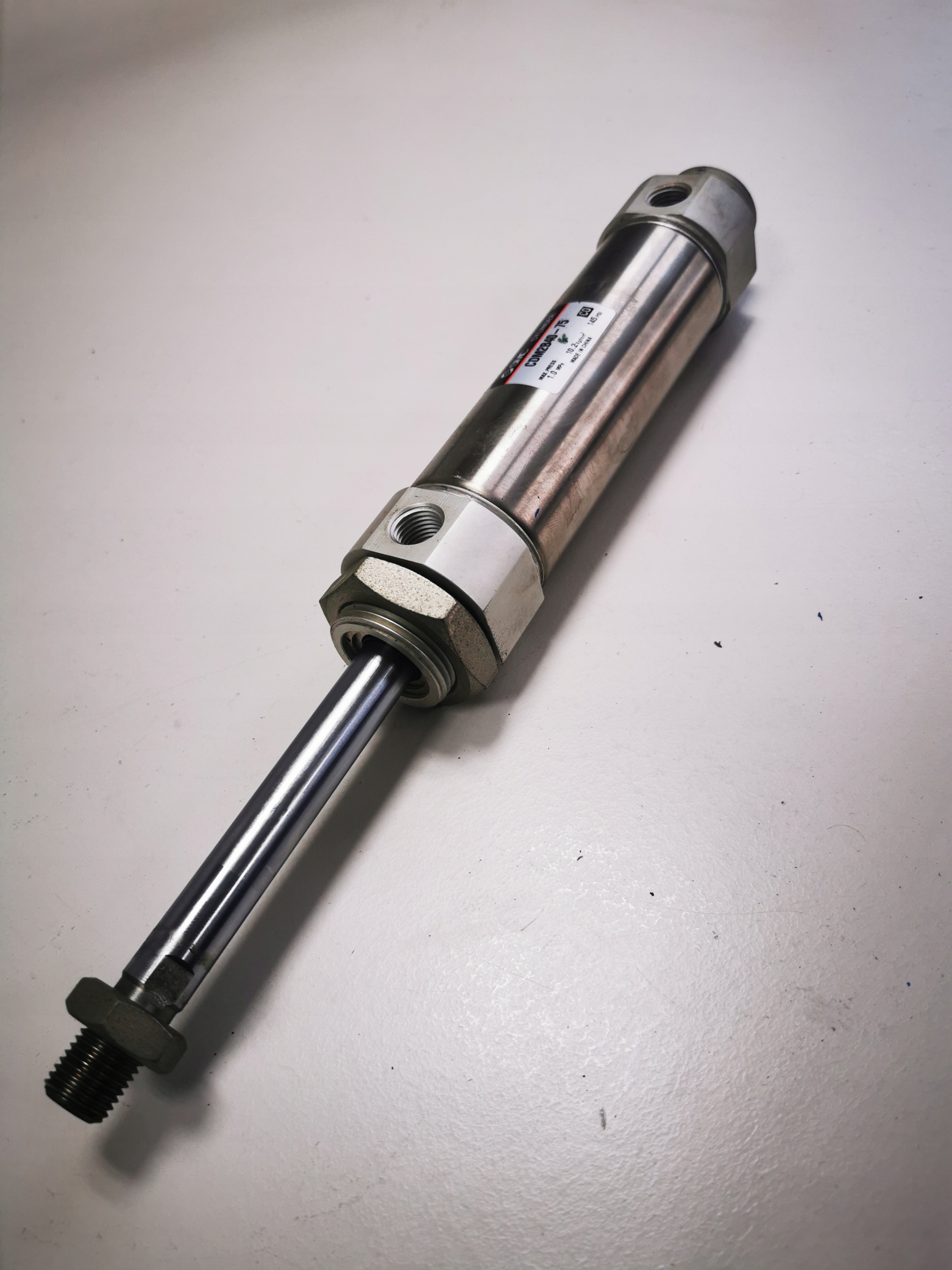 Siłownik pneumatyczny SMC CDM2B40-75 mm • Opinie - Allegro