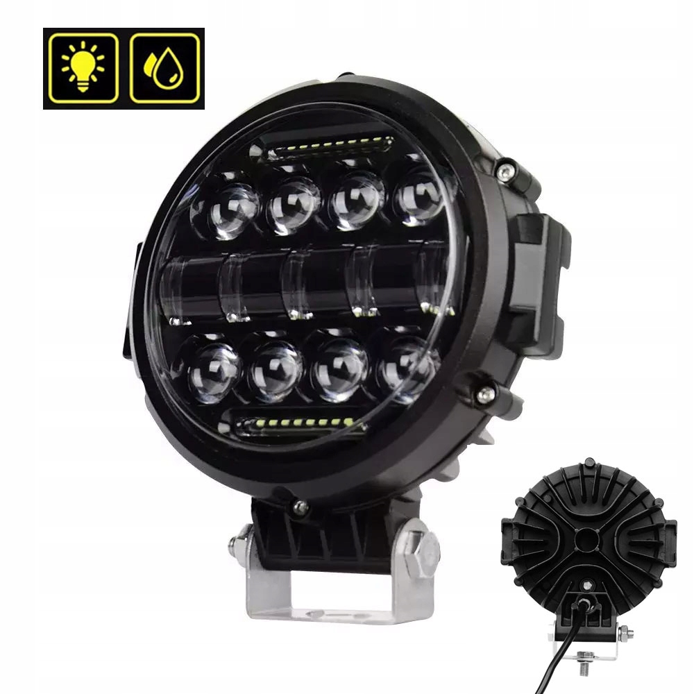 LAMPA ROBOCZA DROGOWA LED REFLEKTOR 26W HALOGEN 9V 36V 8901606469258 za ...