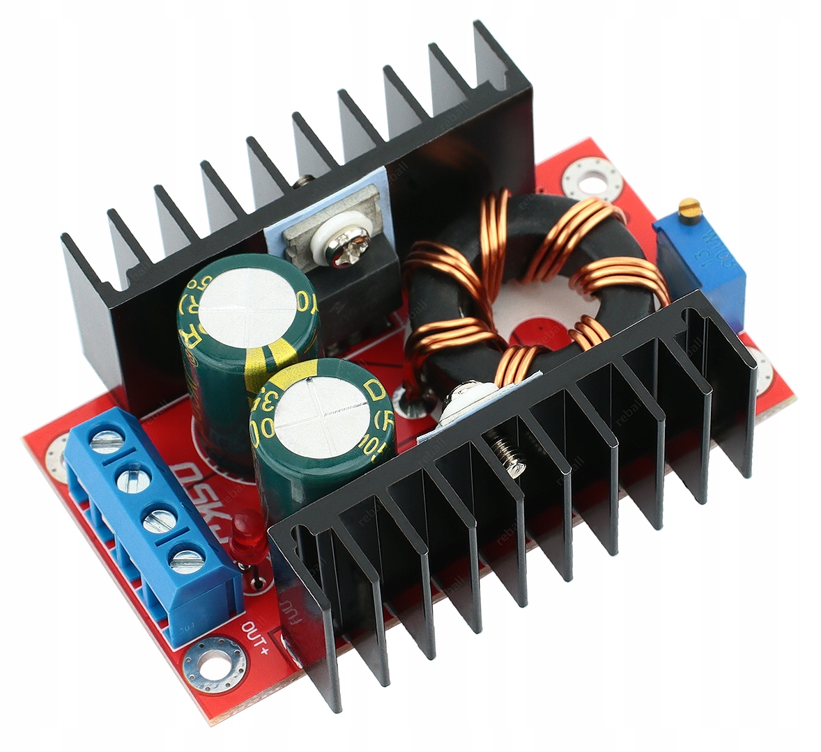 PRZETWORNICA ZASILACZ STEP-UP ARDUINO 150W 12-35V - Sklep, Opinie, Cena ...