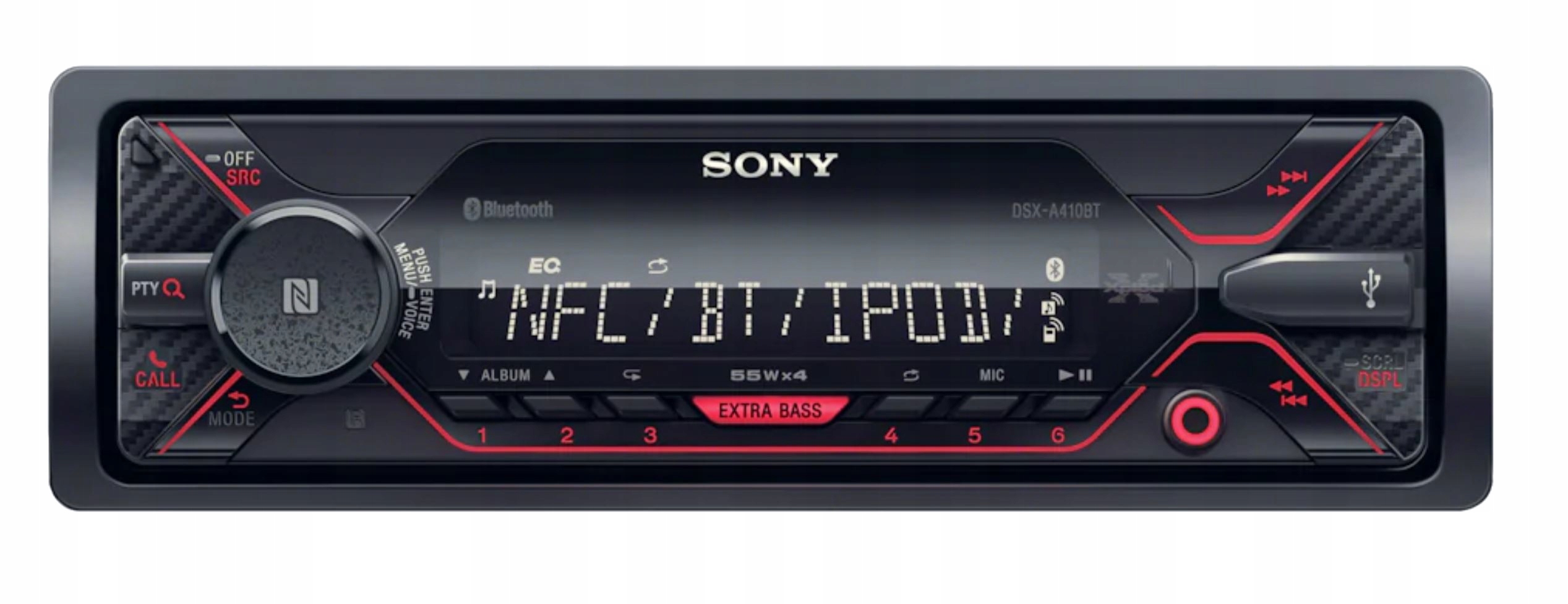 Radio samochodowe SONY DSX-A410BT USB MP3 - Sklep, Opinie, Cena w Allegro.pl