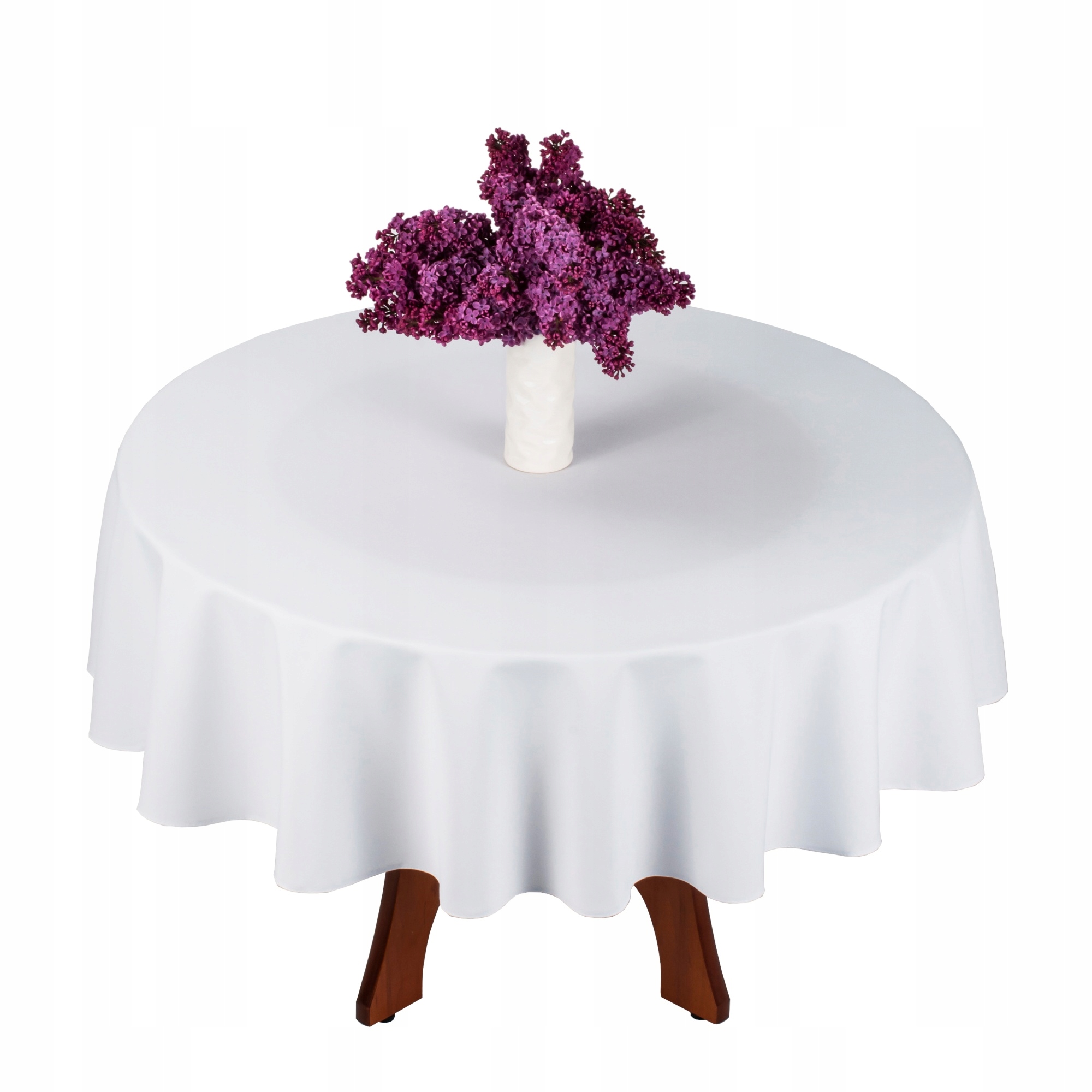 ELEGANCKI GŁADKI OWALNY OBRUS OWAL BIAŁY 120x180 • Cena, Opinie ...