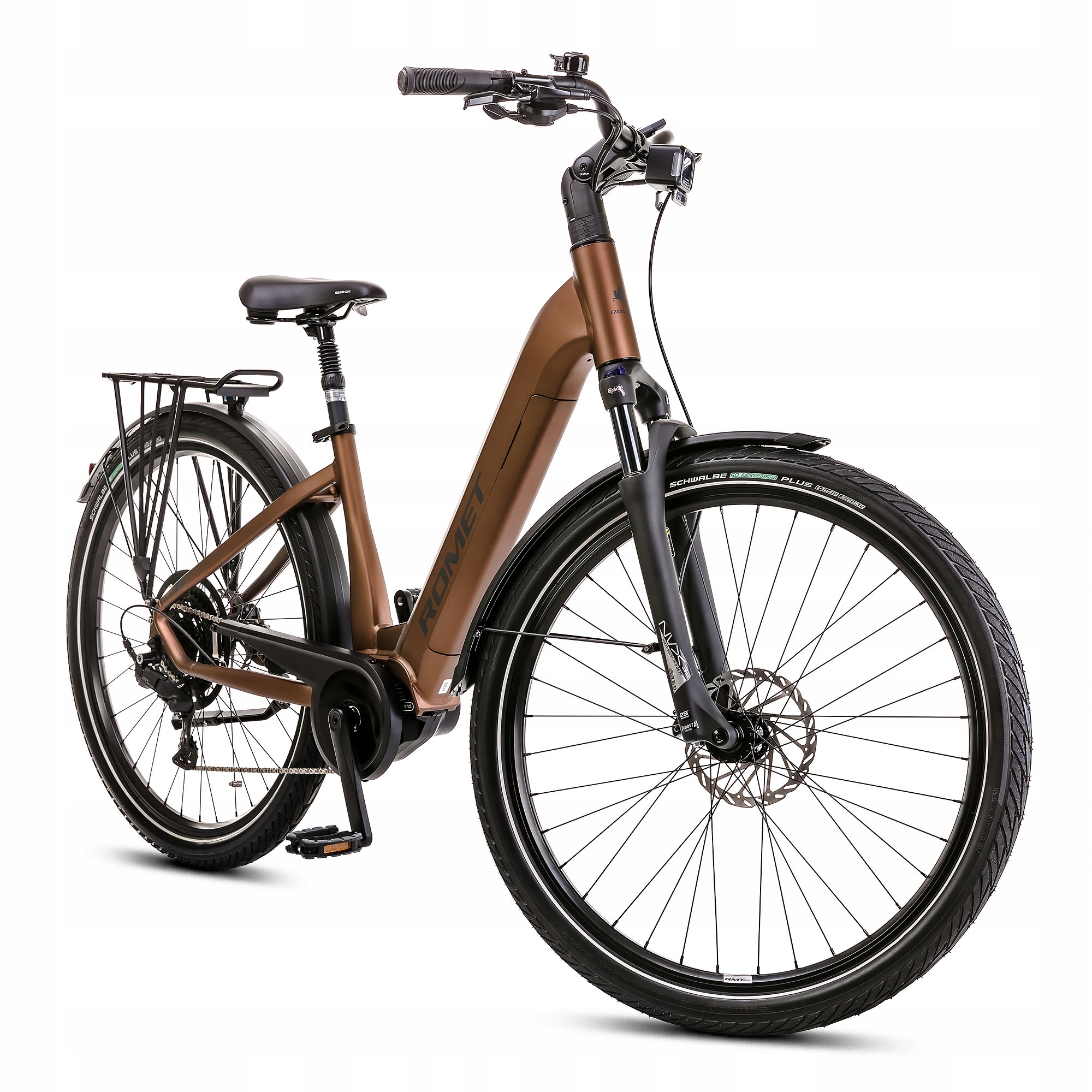 Rower elektryczny POLSKI Romet E-MODECO URB 2.0 725 Wh 17" (2024 ...