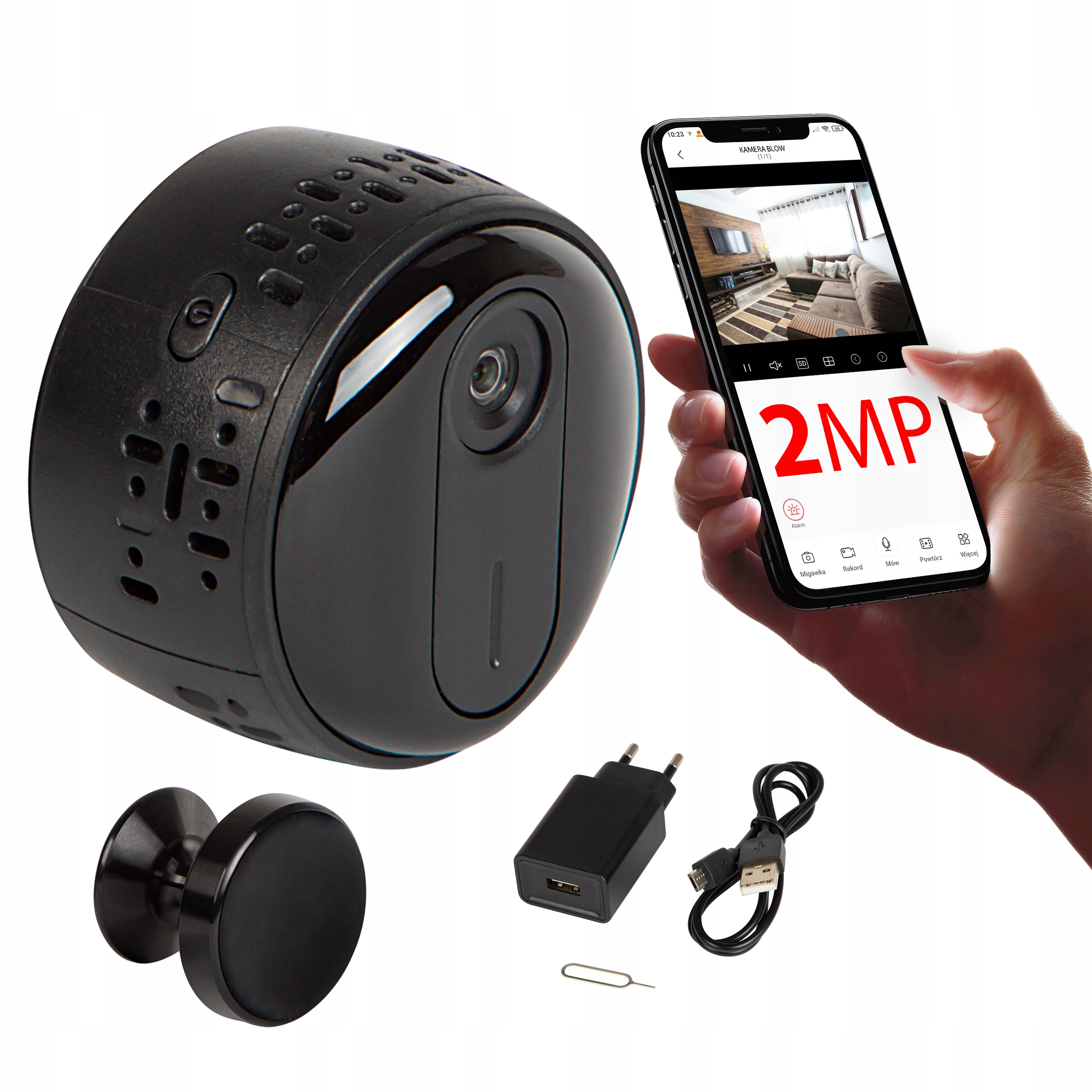 ! Mini Kamera Szpiegowska w Mini kamery ukryte i szpiegowskie na Allegro