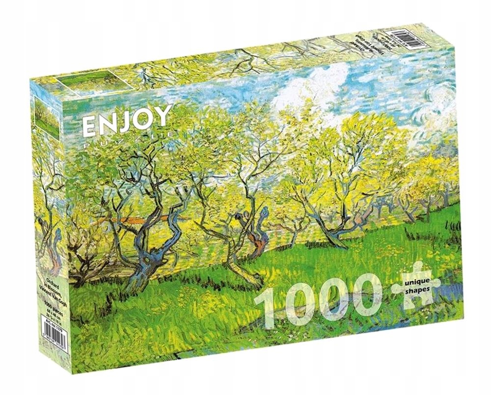 PUZZLE 1000 KWITNĄCY SAD, VINCENT VAN GOGH 17180161855 - Allegro.pl