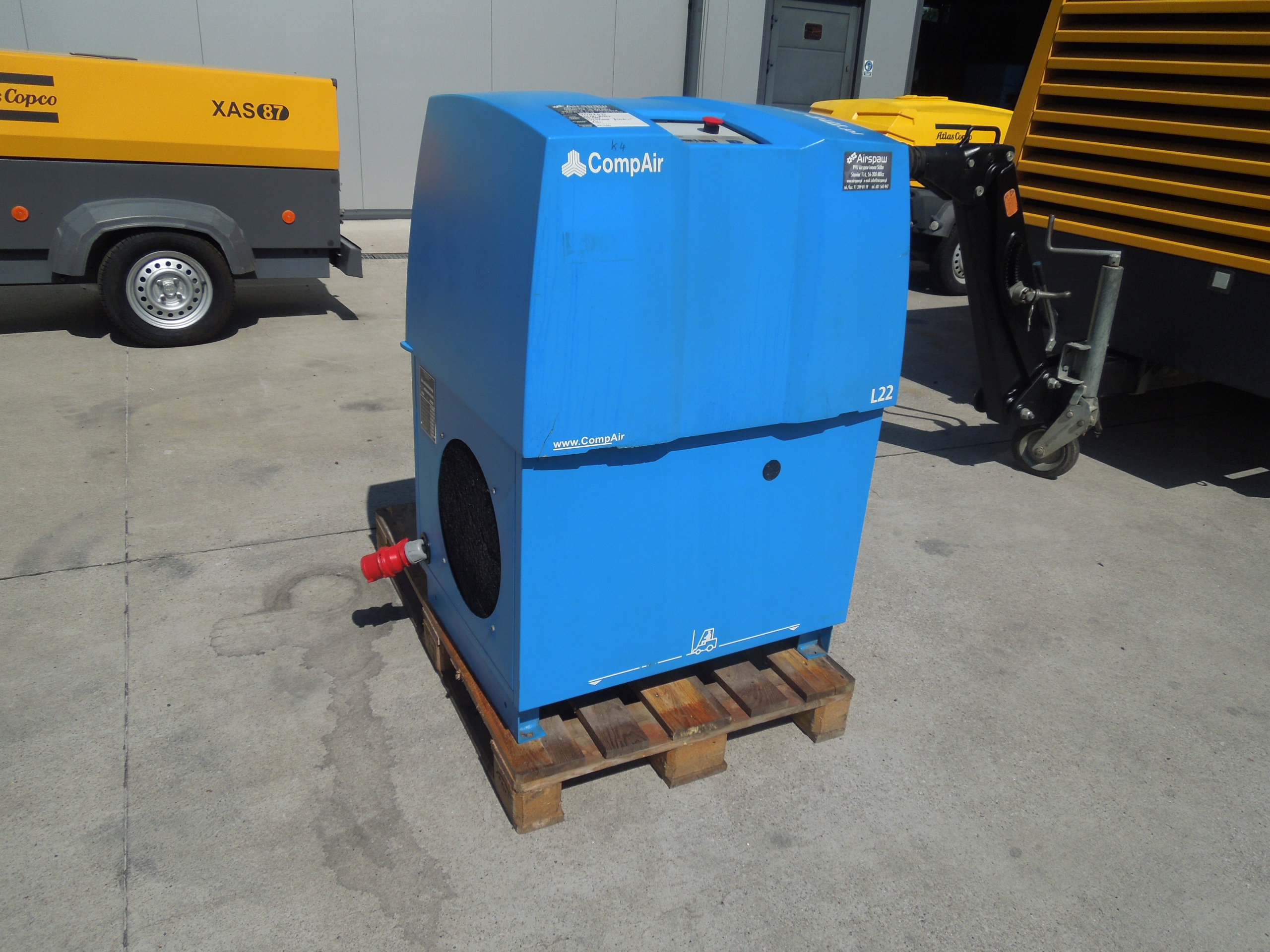 SPRĘŻARKA ŚRUBOWA COMPAIR L22 22KW 04r 5902663749492 za 12546.00PLN z ...