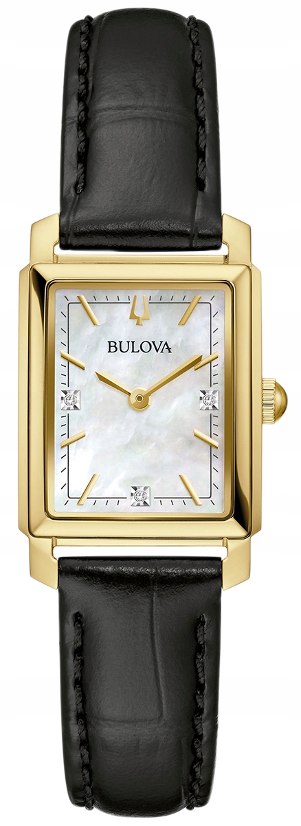 Zegarek Damski Bulova 97P166 czarny (0042429594081) • Cena, Opinie ...