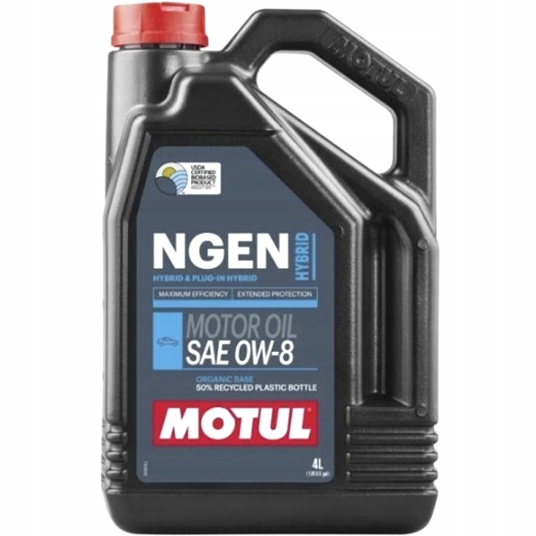 Olej silnikowy Motul 4 l 0W-8 • Cena, Opinie - Allegro
