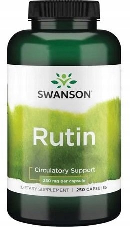 SWANSON RUTYNA 250 MG 250 KAPSUŁEK (0087614011257) • Cena, Opinie ...