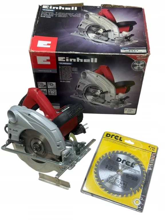 PILARKA TARCZOWA EINHELL TC-CS 1200 (4006825649369) • Cena, Opinie 17687860790 • Allegro