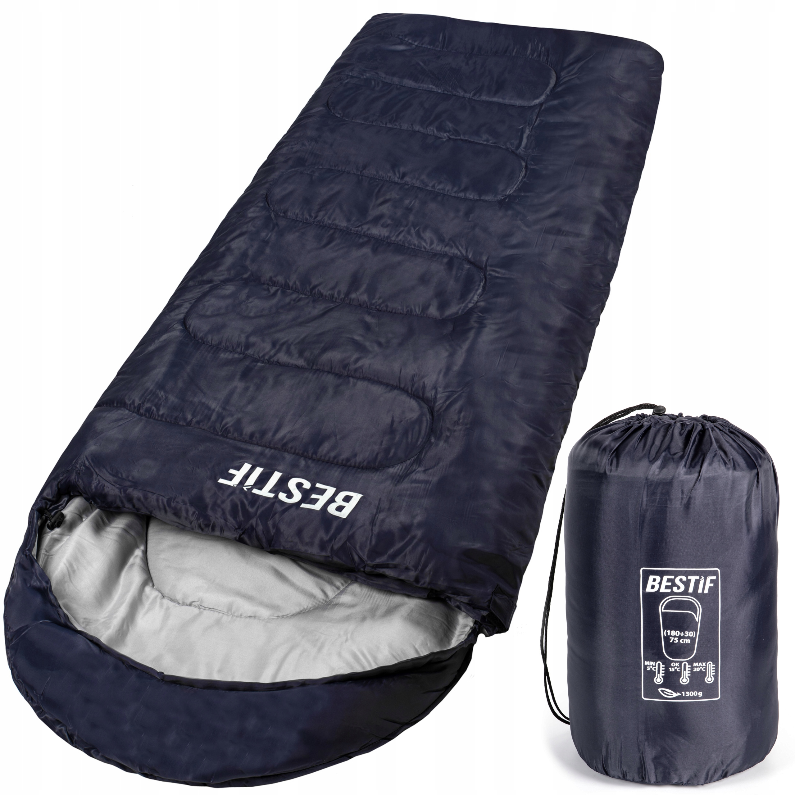 SPACÍ PYTEL PŘIKRÝVKA 2v1 S KAPUCÍ TURISTICKÝ TEPLÝ BESTIF za 465 Kč ...