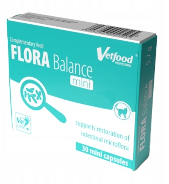 Vetfood Flora Balance Mini 30 kapsułek (5903260902525) • Cena, Opinie ...