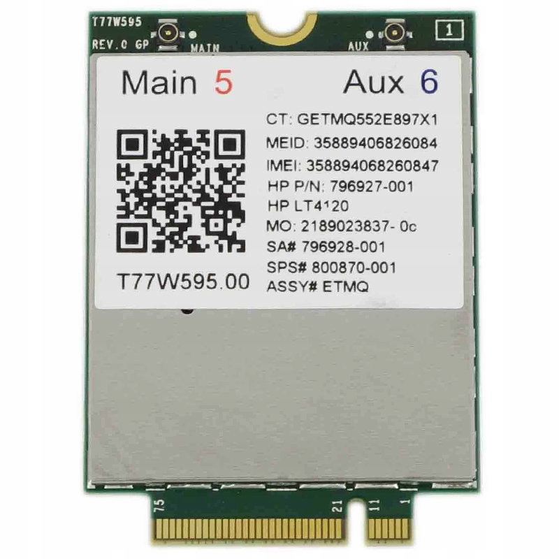 MODEM WWAN FOXCONN T77W595 LT4120 do HP 4G LTE - Sklep, Opinie, Cena w ...