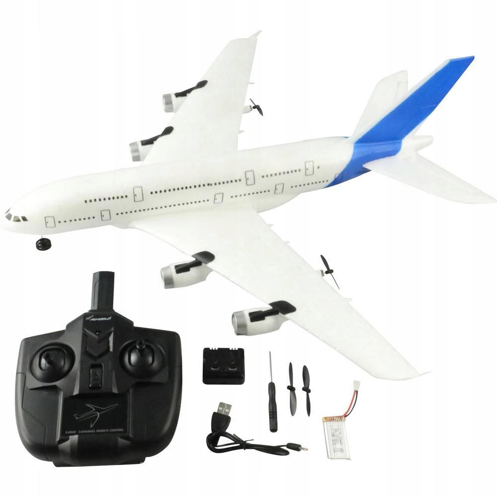 MODEL SAMOLOTU PASAŻERSKIEGO Z NAPĘDEM AMEWI AM38 • Cena, Opinie - Allegro