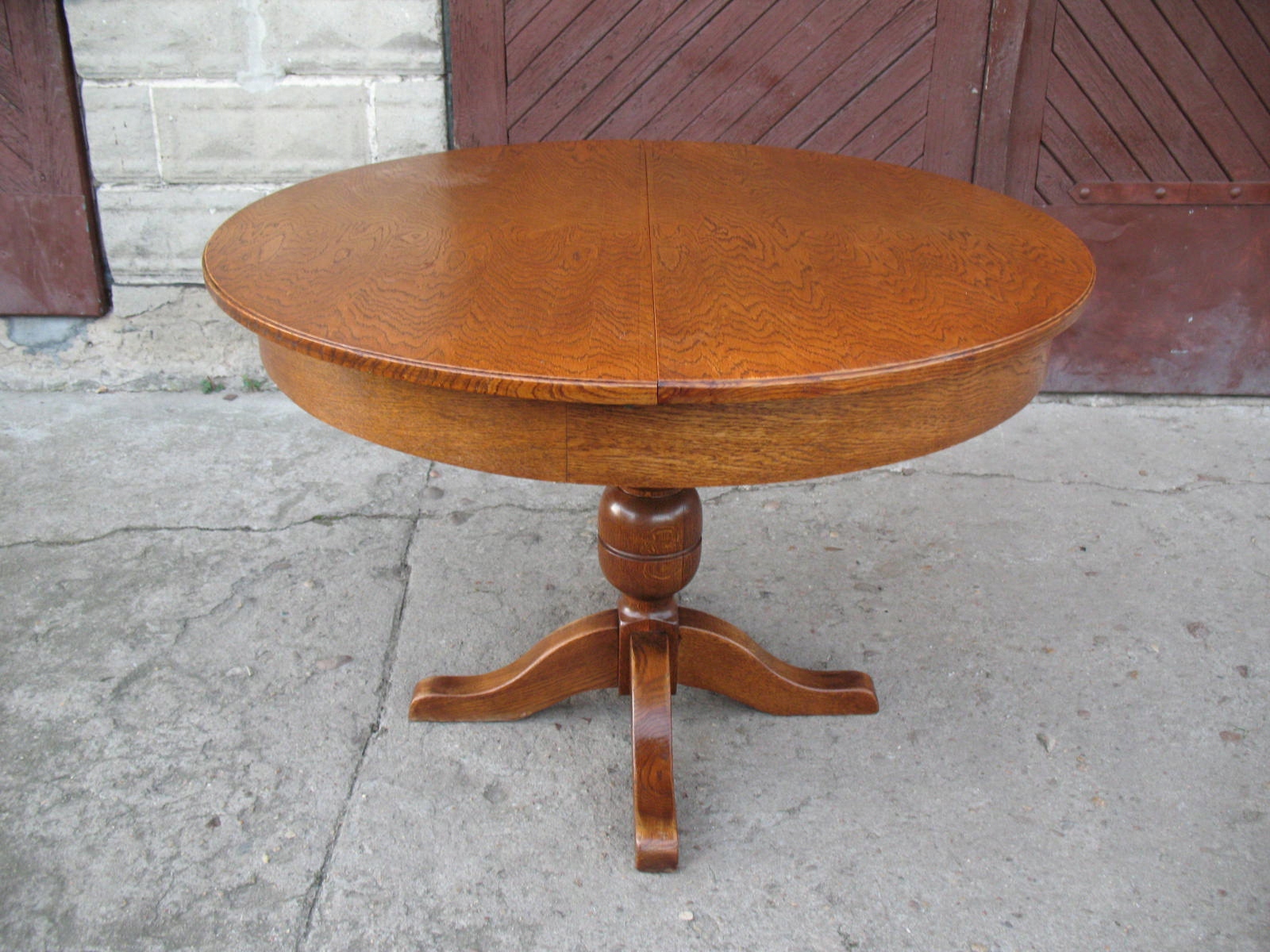 STÓŁ OKRĄGŁY DĘBOWY FORNIR STYLOWY WYSYŁKA CAŁY KRAJ 24/25/11/24 • Cena ...