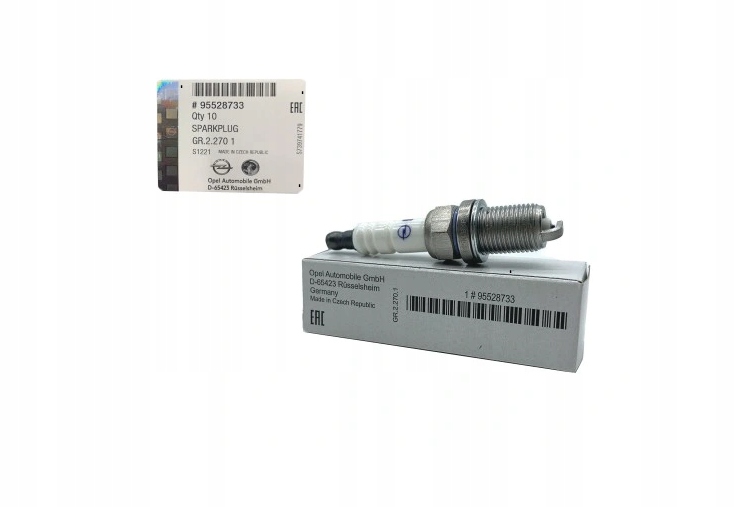 ŚWIECA ZAPŁONOWA 95528733 OPEL ORYGINAŁ za 59.99PLN z Warszawa-Wesoła ...