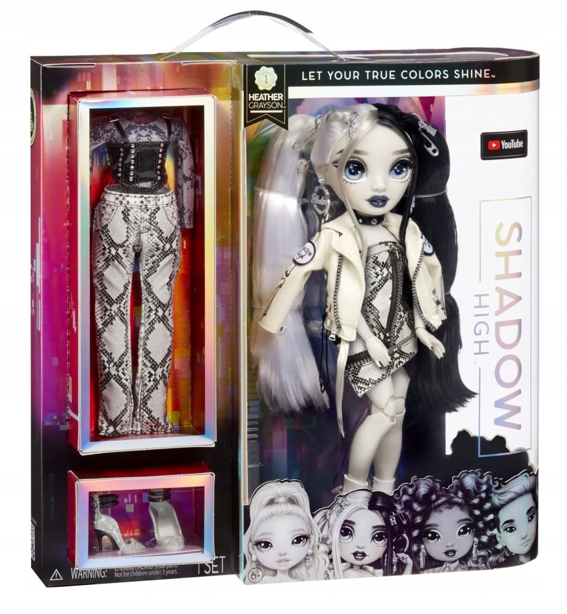 Mga Lalka Rainbow High Shadow High Heather Grayson 12802963055 - Allegro.pl