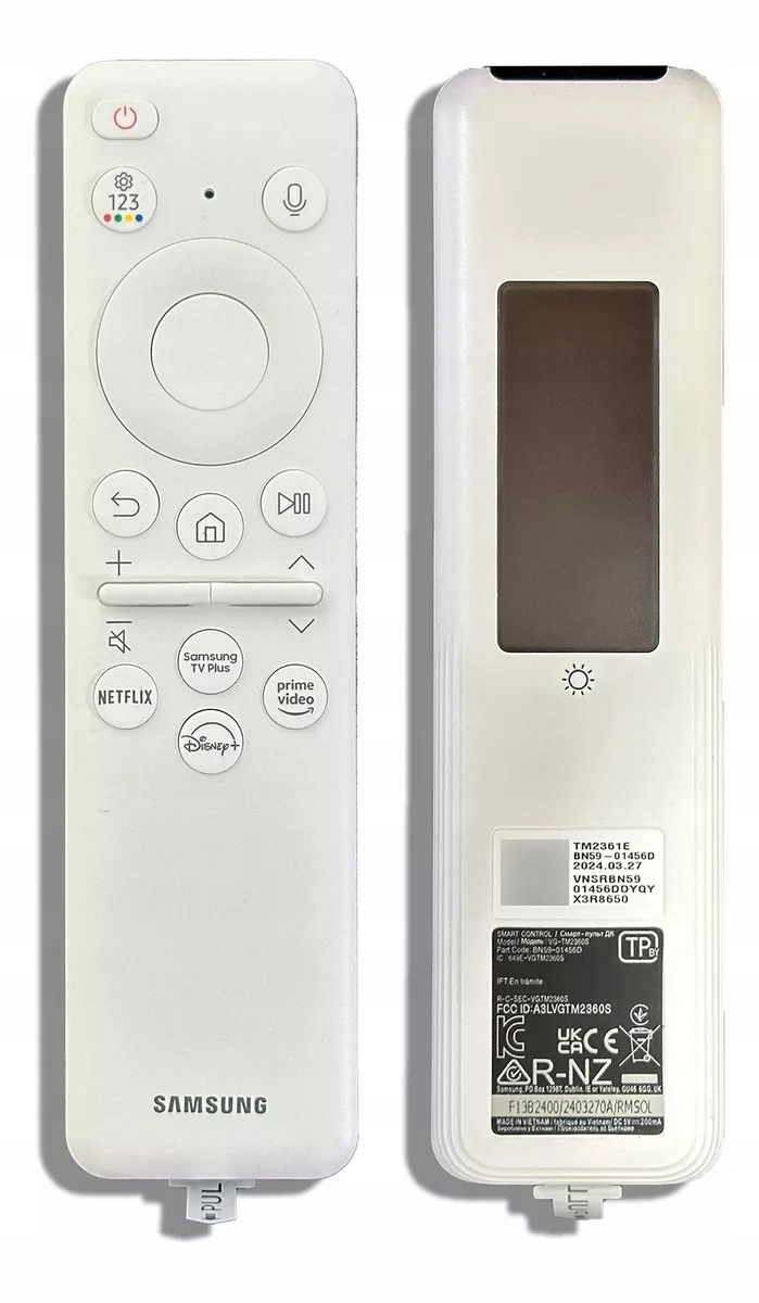 Oryg. pilot TV Samsung SMART BN59-01456D ( 2024/2025) NETFLIX DISNEY ...