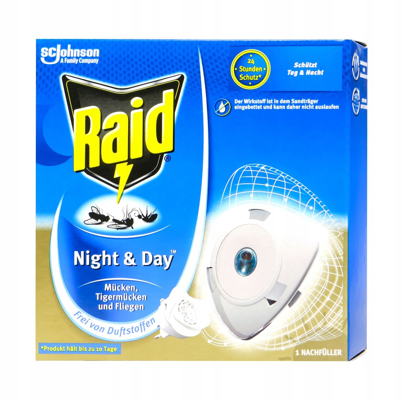 Raid Night & Day Komary muchy i mrówki Wkład (5905718981267) • Cena ... Raid Night & Day Komary muchy i mrówki Wkład (5905718981267) • Cena ...