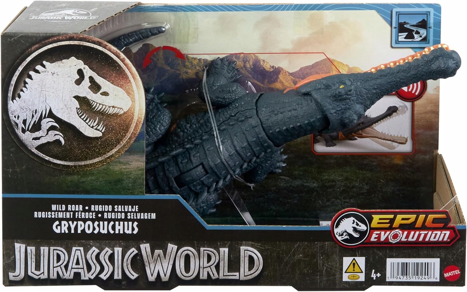 JURASSIC WORLD EPIC EVOLUTION DINOZAUR Gryposuchus z dźwiękiem ... JURASSIC WORLD EPIC EVOLUTION DINOZAUR Gryposuchus z dźwiękiem ...