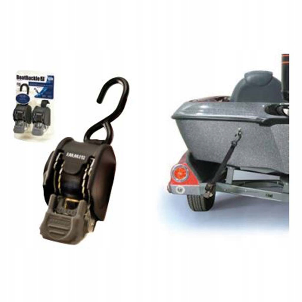 Pas do transportu łodzi IMMI Boat Buckle sz 2,5cm dł 180cm pas ...