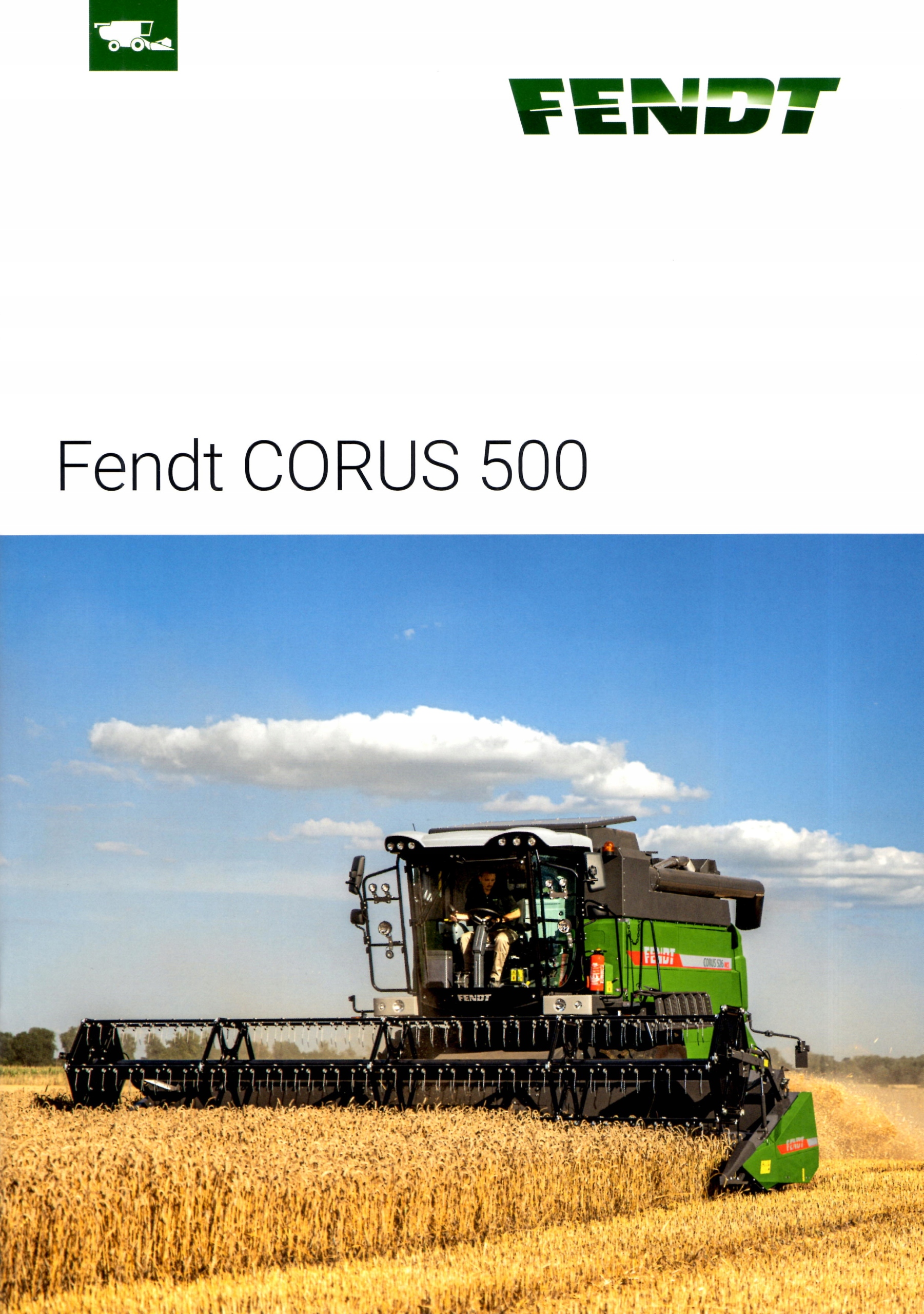 PROSPEKT FENDT CORUS 500. KOMBAJNY • Cena, Opinie - Allegro