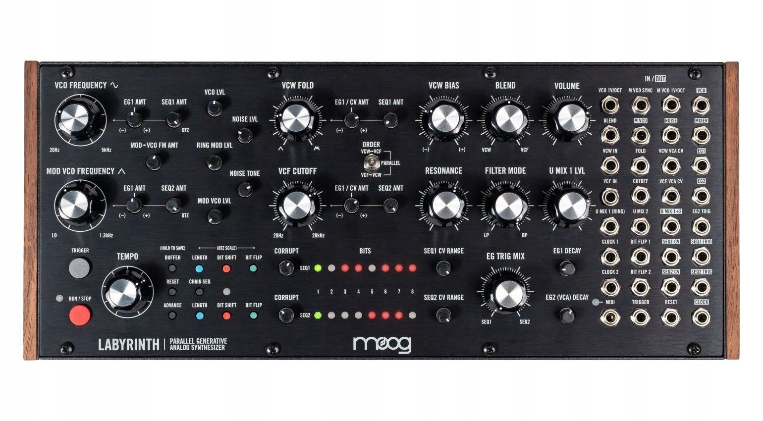 Moog Labyrinth Syntezator all-in-one VCO MOD RING Eurorack Standalone ...