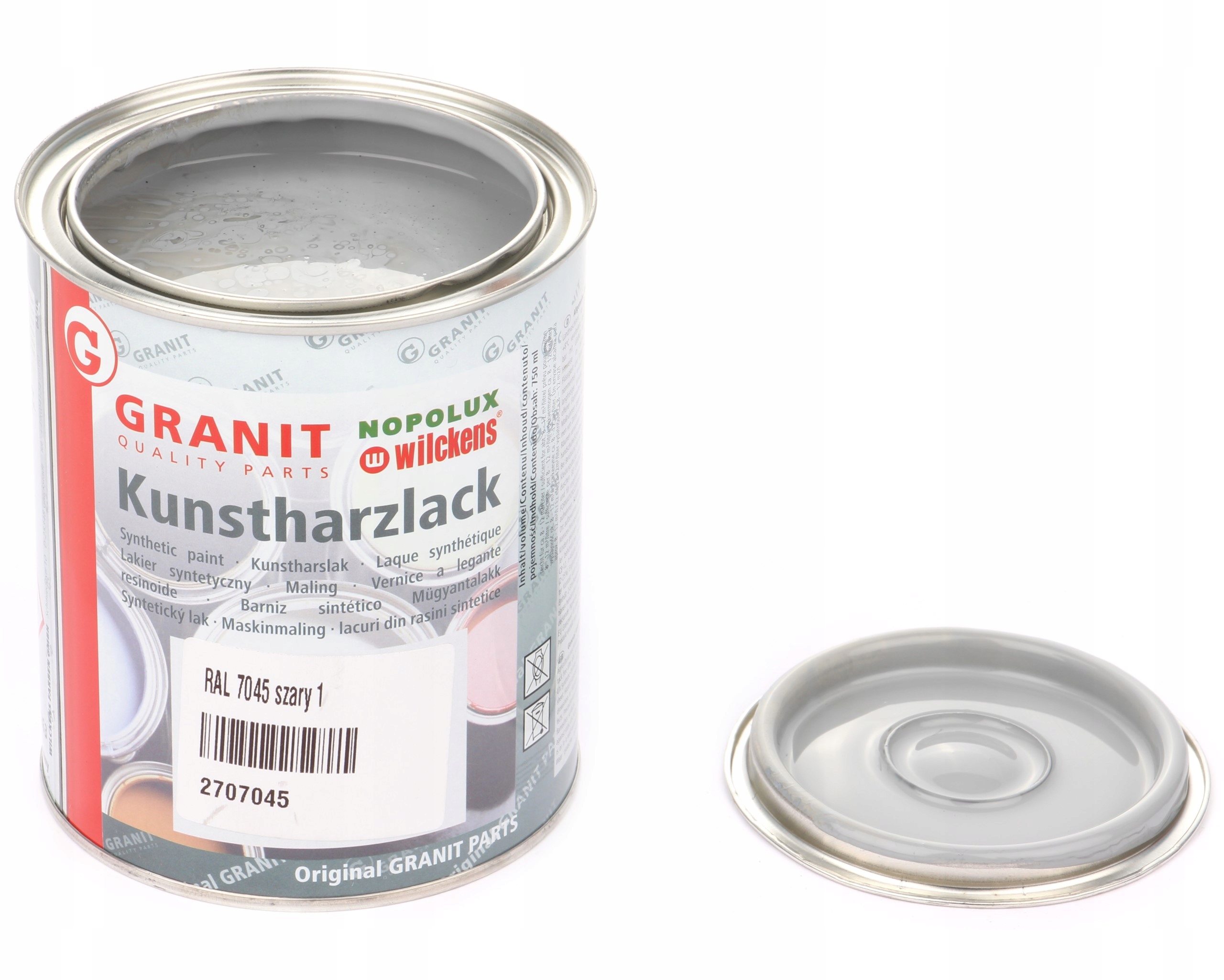 Lakier, farba do maszyn RAL7045 1l Wilckens Granit za 92.60PLN z ...