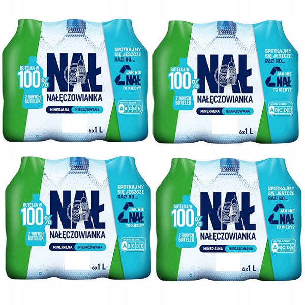 Nałęczowianka Sport Naturalna woda mineralna niegazowana 1 l ...