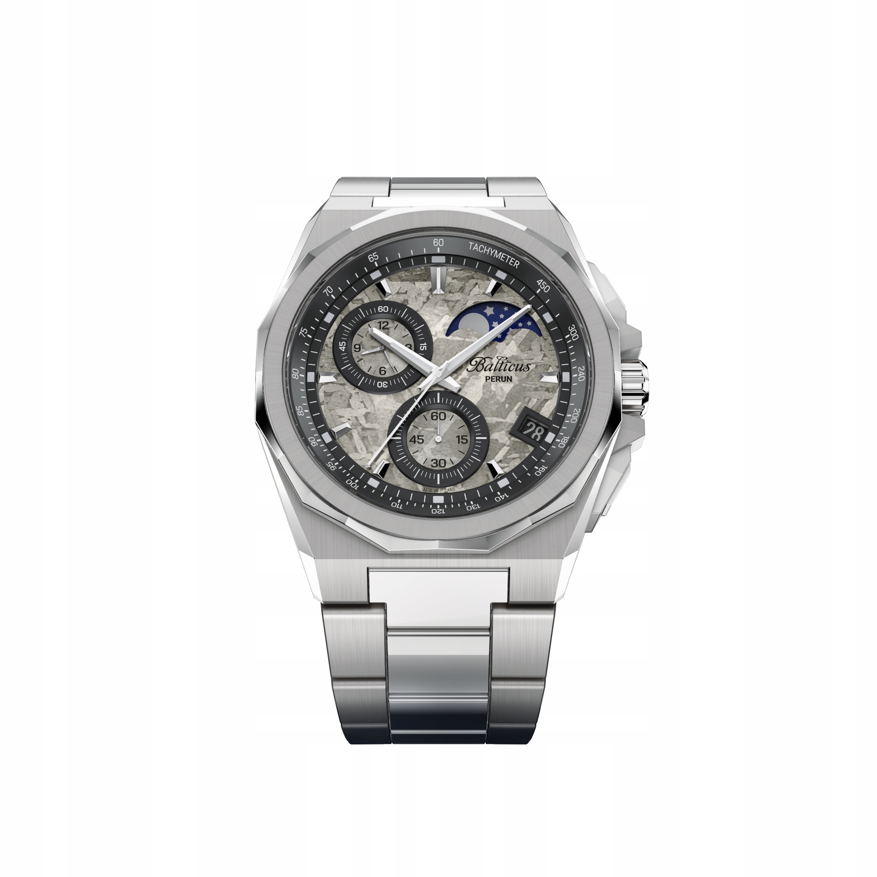 Balticus pánske hodinky PERUN METEORIT CHRONO Vyrobené v Poľsku, (5905134405354) • Ceny ...