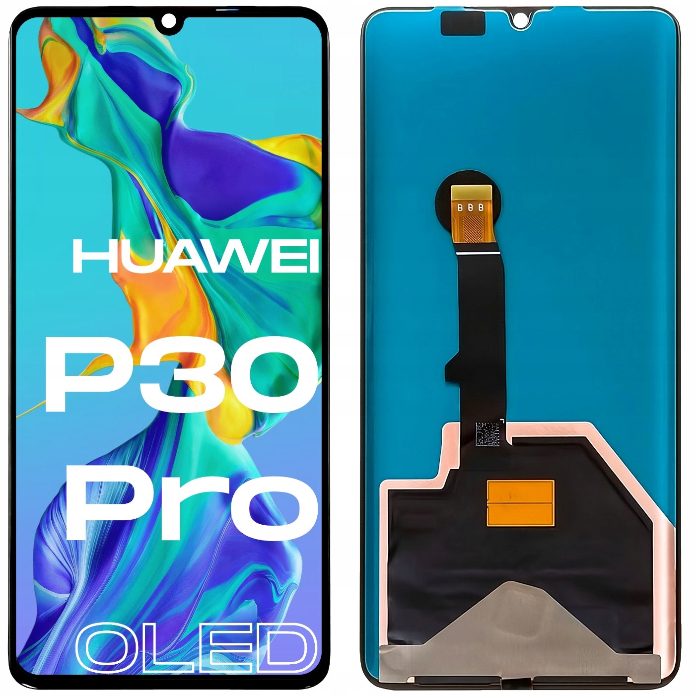 Huawei P30 Pro LCD displej VOG-L29 / VOG-L09 / VOG-L04 OLED displej za ...