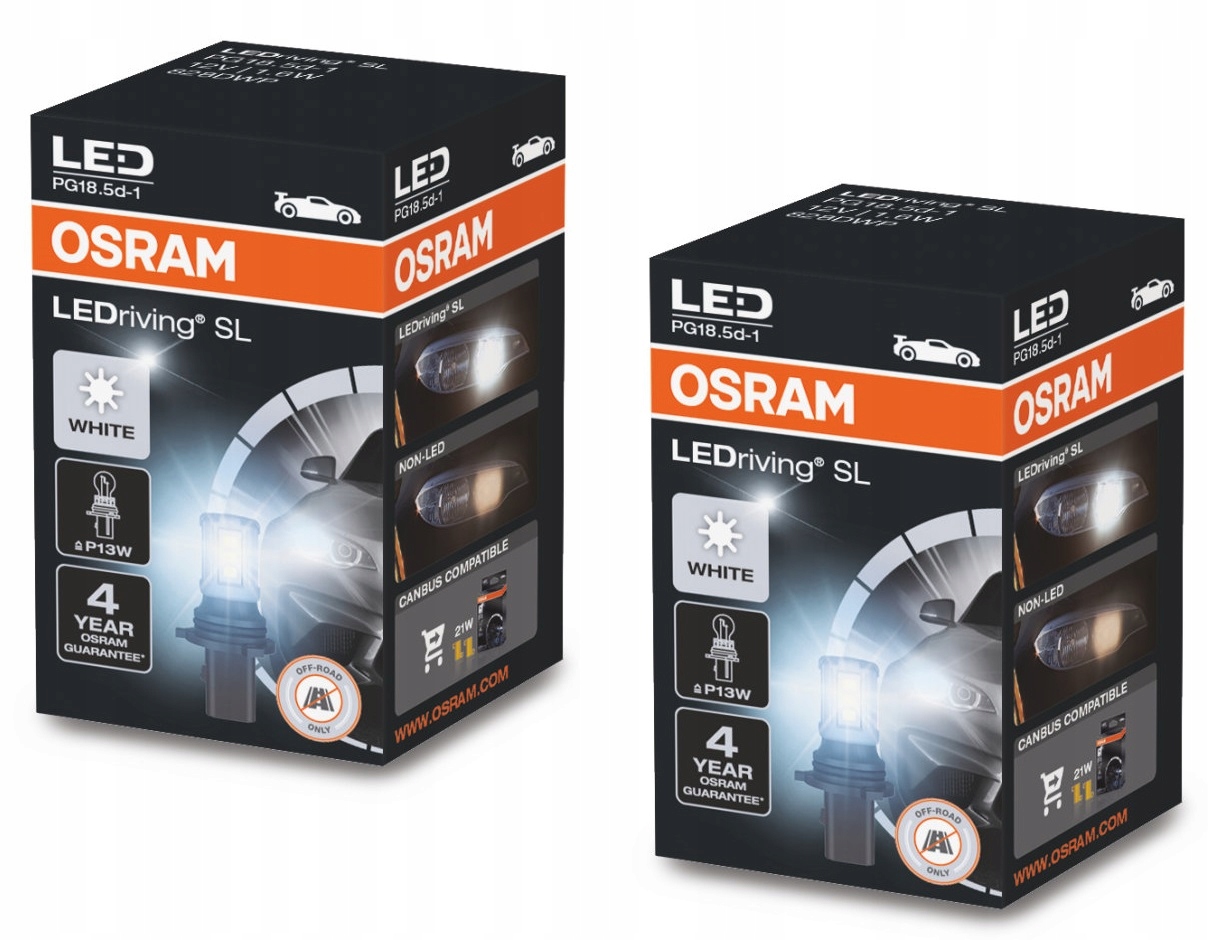OSRAM ŻARÓWKA LED P13W WHITE 6000K 12V 1.6W LEDRIVING 828DWP za 99,99 ... OSRAM ŻARÓWKA LED P13W WHITE 6000K 12V 1.6W LEDRIVING 828DWP za 99,99 ...
