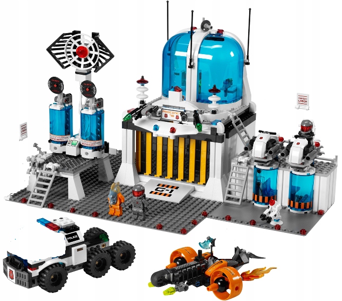 LEGO Space 5985 Space Police Central • Cena, Opinie - Allegro