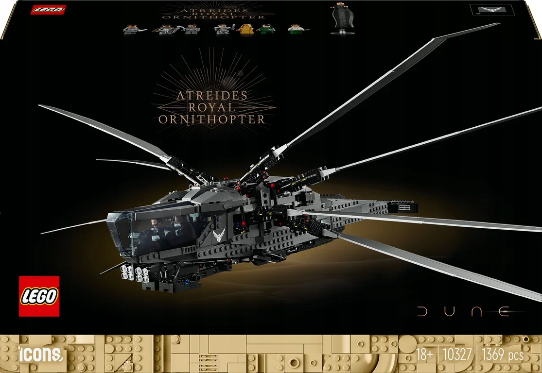 LEGO Diuna - Atreides Royal Ornithopter (05702017655932) • Cena, Opinie ...
