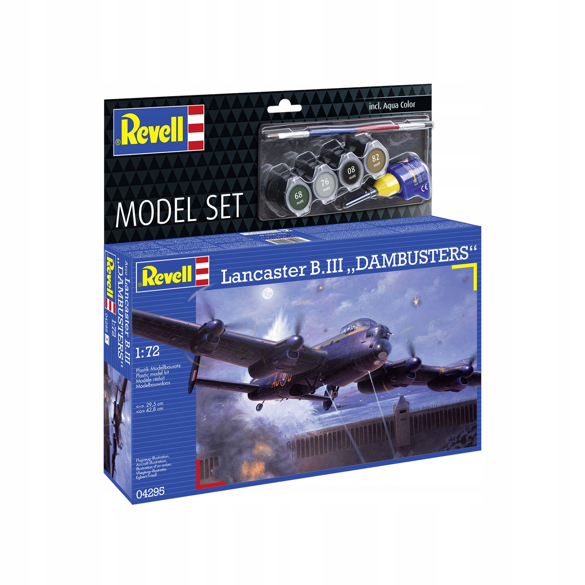 MODEL SET 1/72 /64295/ LANCASTER B.III DAMBUSTER 16763256138 - Allegro.pl