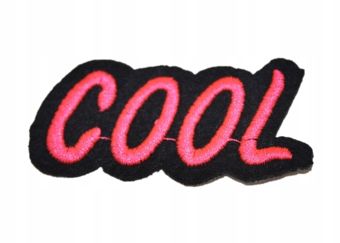 TERMO ŁATKA APLIKACJA NAPIS COOL 13087625754 - Allegro.pl