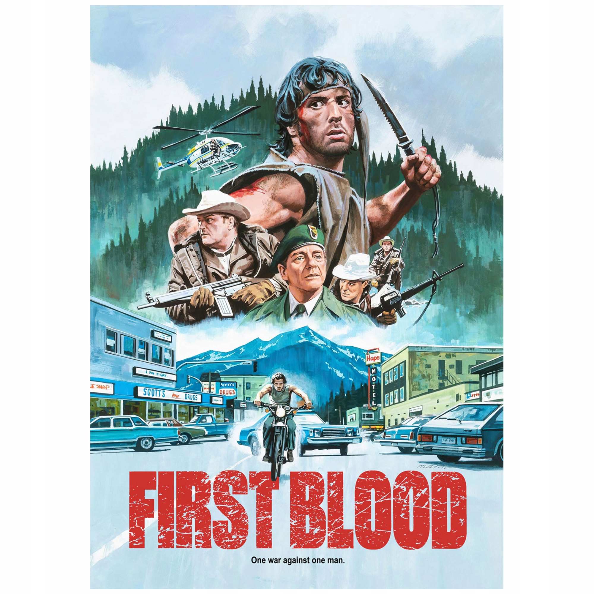 Plakat Rambo First Blood - Niska cena na Allegro