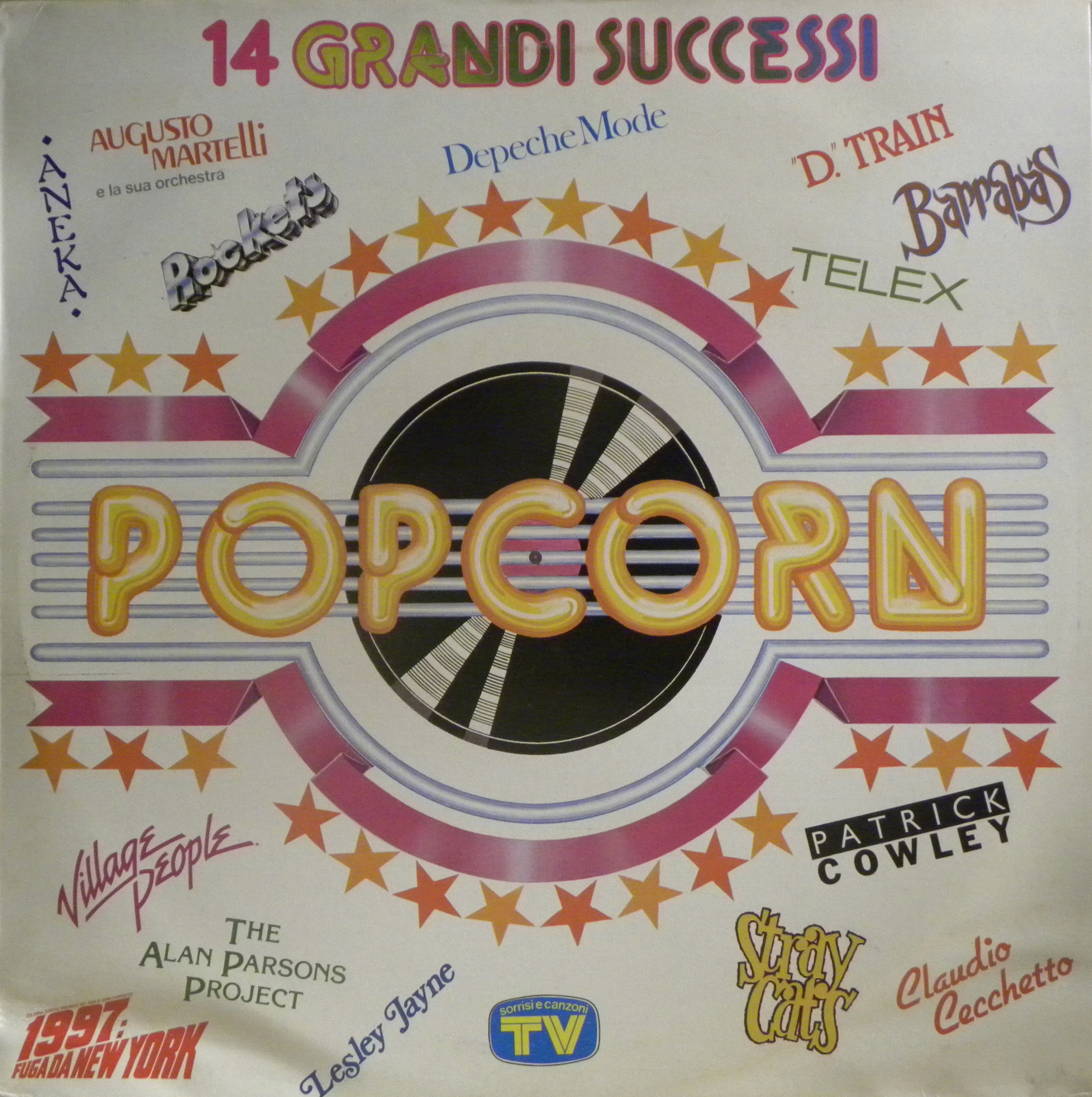 LP POPCORN DEPECHE MODE ALAN PARSONS PROJECT ANEKA D-TRAIN VG+ ...