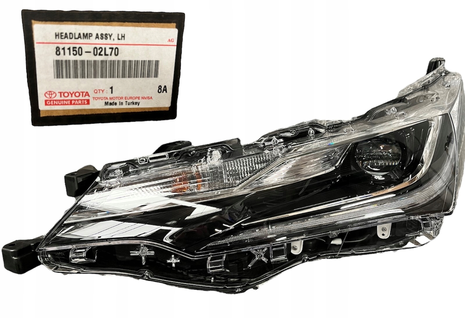 Toyota Corolla 2013-2018 OE 81150-02L70 reflektor lewy przód 81150 ...