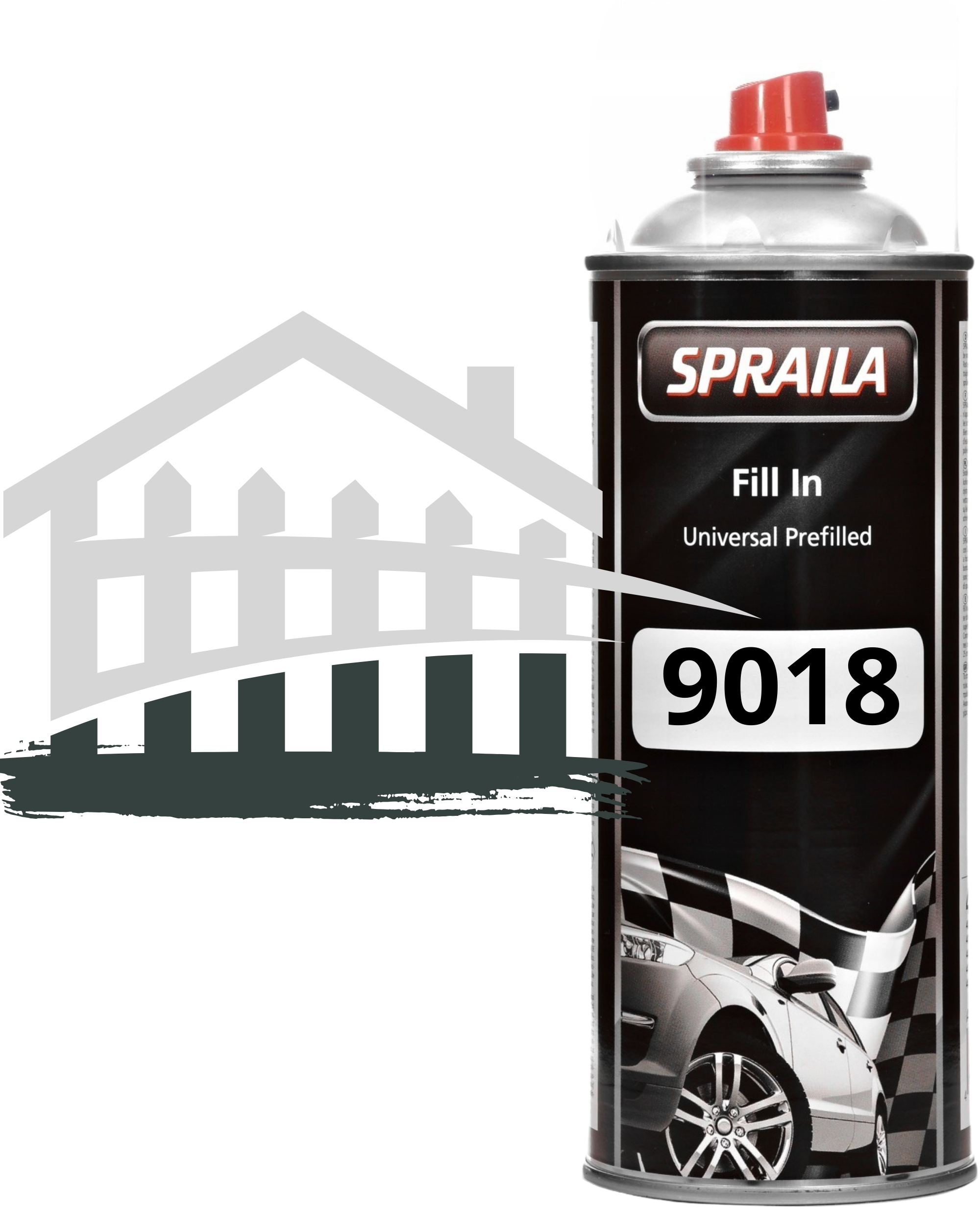 RAL 9018 POŁYSK DACHY RYNNY I PŁOTY BIAŁY PAPIRUS FARBA LAKIER SPRAY ...