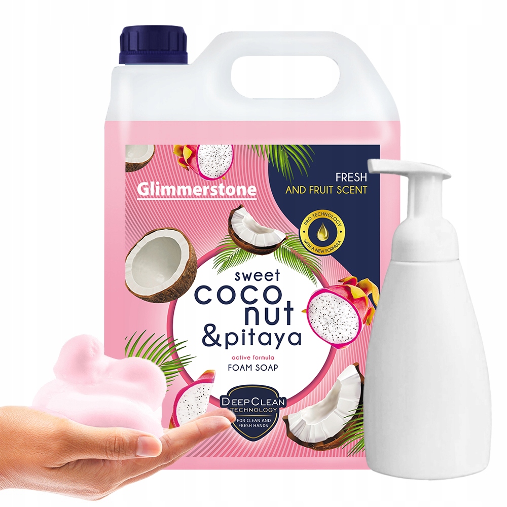 HABSZAPPAN KÓKUSZ ÉS PITAJA 5L + HABOSÍTÓ ADAGOLÓ ÚJ MINŐSÉG za 4705.00HUF-ért - Allegro