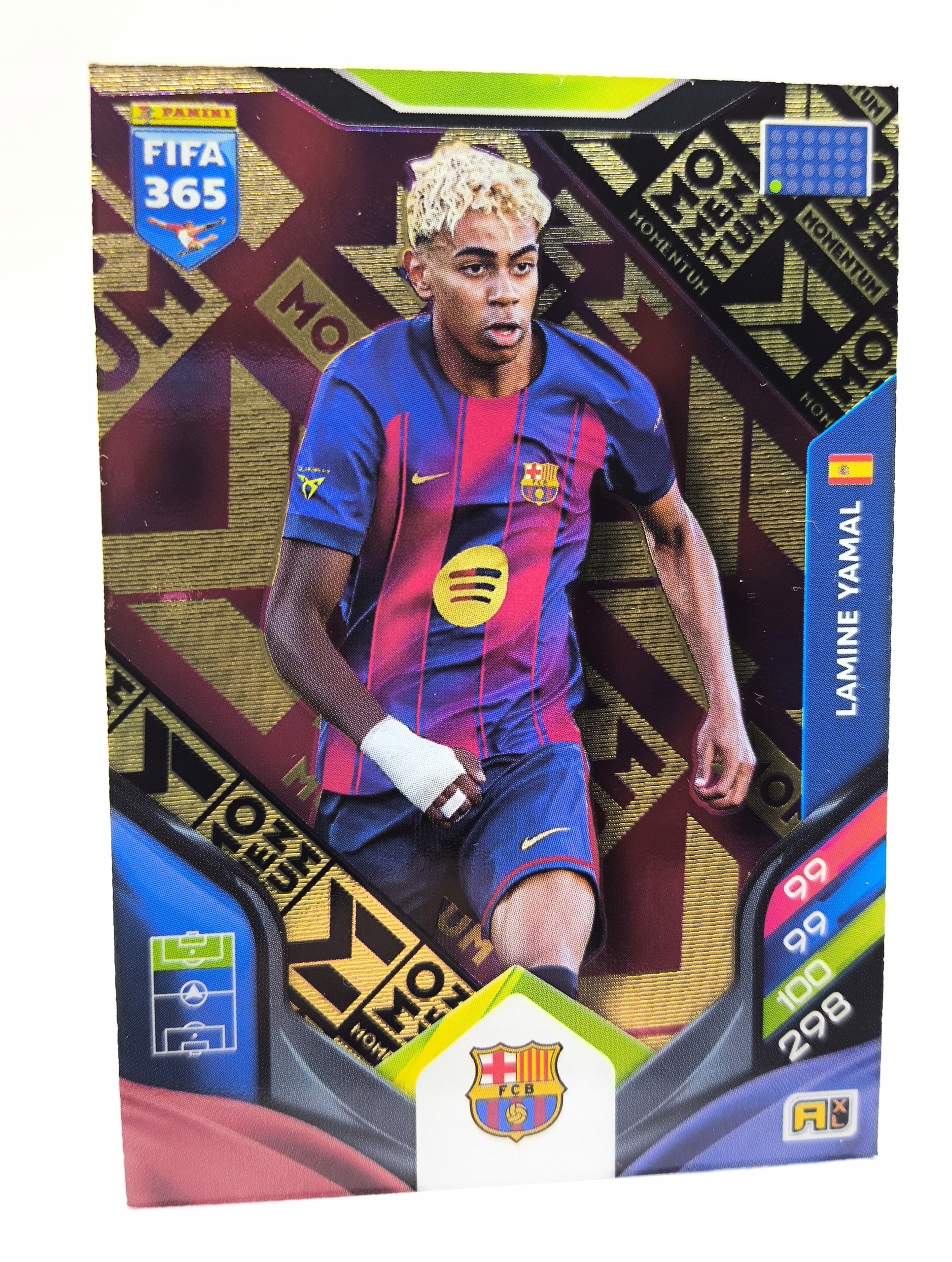 PANINI FIFA 365 2026 LAMINE YAMAL FC BARCELONA MOMENTUM • Cena, Opinie ...