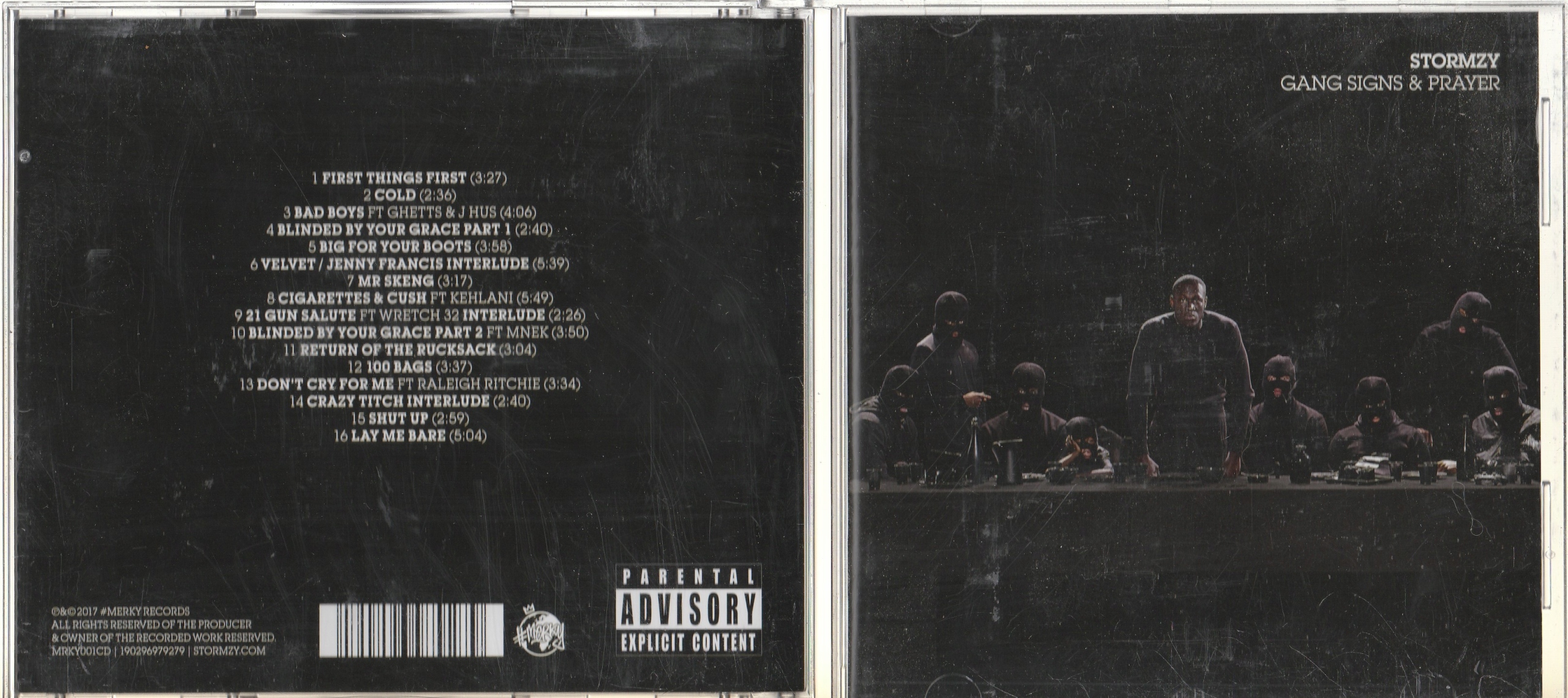 Płyta CD Stormzy - Gang Signs & Prayer 2017 I Wydanie ...