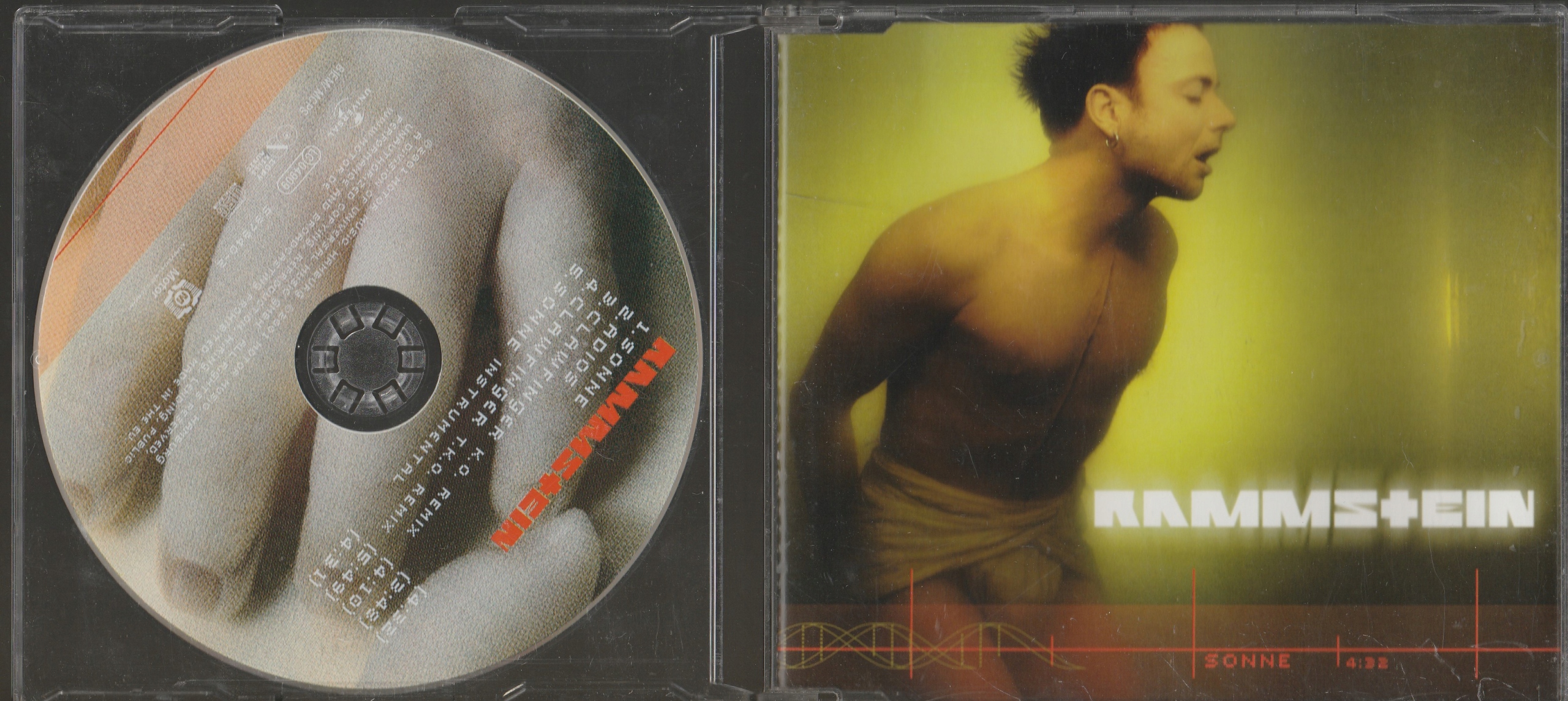 Płyta Maxi CD Rammstein - Sonne 2001 Singiel _____________________________ 17511509970 - Sklepy ...