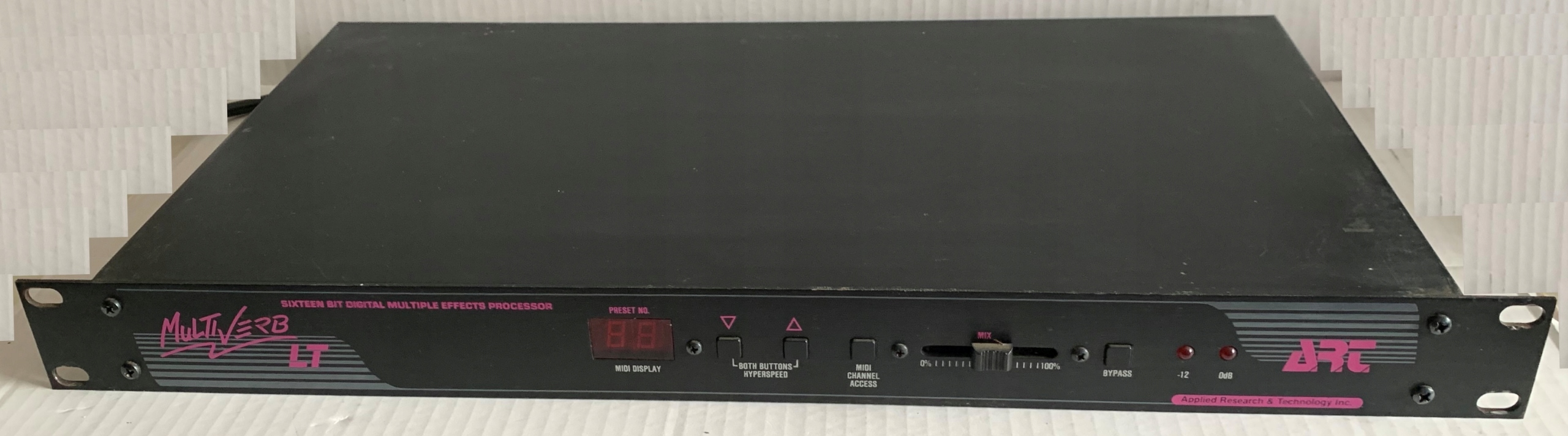 ART MULTIVERB LT MULTI VERB FX EFEKT 19 CALI DELAY CHORUS REVERB ...