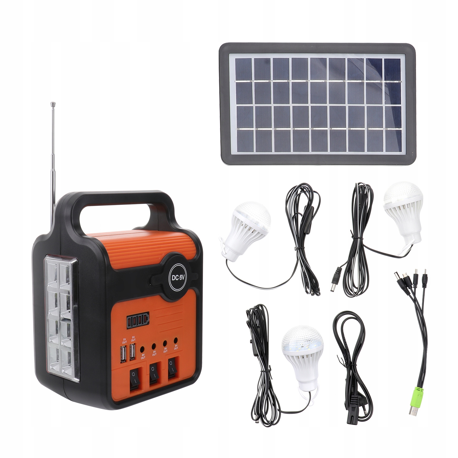 SOLÁRNÍ GENERÁTOR SOLÁRNÍ SYSTÉM 220V 25W za 1103.00CZK - Allegro